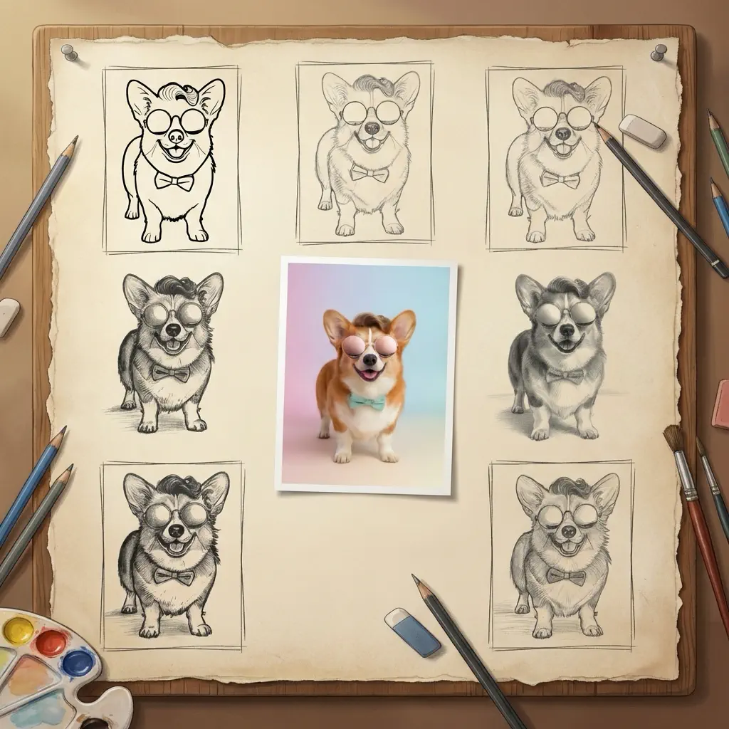 Photo to Pencil Sketch Converter - Try for Free